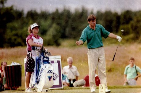 Nick Faldo Golfer His Caddie Fanny Editorial Stock Photo - Stock Image ...