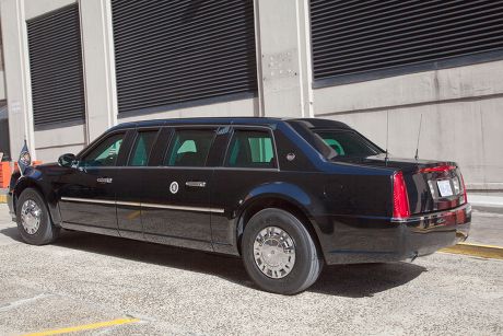 Presidential Limo Nicknamed Beast Awaits Arrival Editorial Stock Photo ...