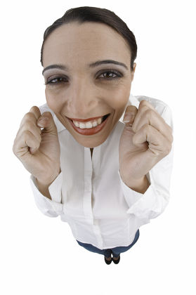 Model Released Woman Happy Made Fisheye Editorial Stock Photo - Stock ...