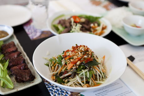 Food Menu Cay Tre Vietnamese Restaurant Editorial Stock Photo - Stock ...