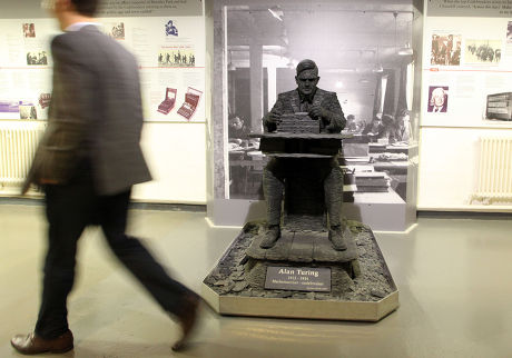 Alan Turing Statue World War Two Editorial Stock Photo - Stock Image ...