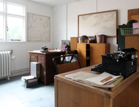 Office Ww2 Codebreaker Alan Turing Hut Editorial Stock Photo - Stock ...