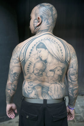 Joe Munroe Shows Off His Tattoos Editorial Stock Photo - Stock Image ...