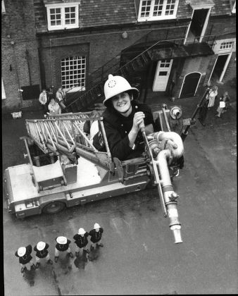Britains First Female Firefighter Susan Batten Editorial Stock Photo ...