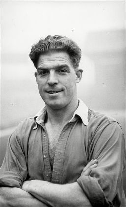Sam Bartram Footballer Football Manager Charlton Editorial Stock Photo ...