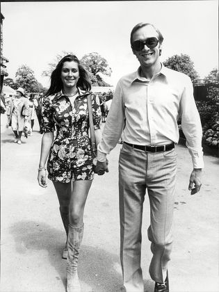 Gerald Battrick Tennis Player Fiancee Carolyn Editorial Stock Photo ...