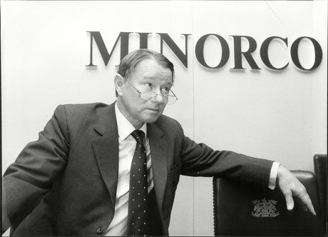 Michael Edwardes Businessman Minorco 1988 Editorial Stock Photo - Stock ...