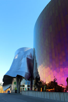Experience Music Project Science Museum Building Editorial Stock Photo ...