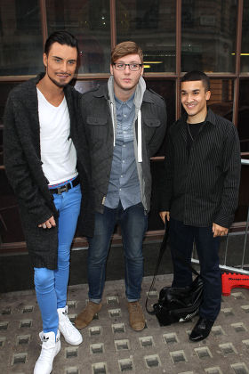 Rylan Clark James Arthur Jahmene Douglas Editorial Stock Photo - Stock ...