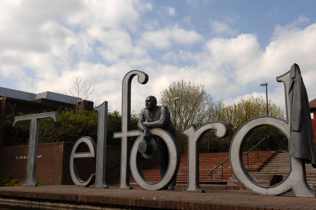 Telford Town Centre Shropshire Uk England Editorial Stock Photo - Stock ...