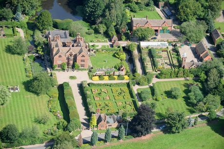 Aerial View Ludstone Hall Near Claverley Editorial Stock Photo - Stock ...