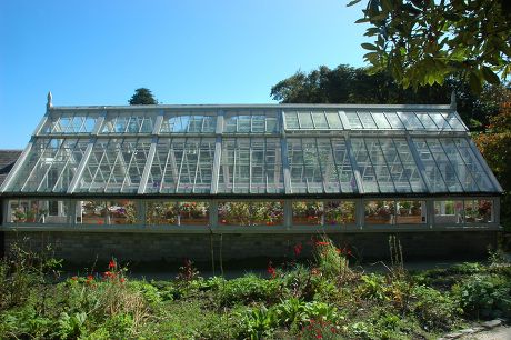 Pencalenick Greenhouse Lost Gardens Heligan Mevagissey Editorial Stock ...