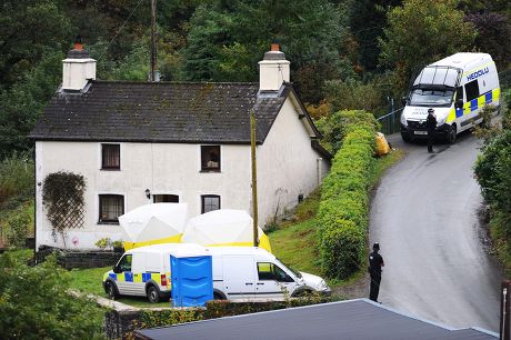 Police Mark Bridgers House Village Ceinws Editorial Stock Photo - Stock ...