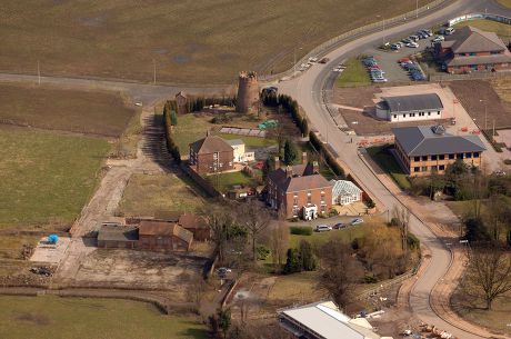 Aerial View Calf Heath Marina Staffordshire Editorial Stock Photo ...