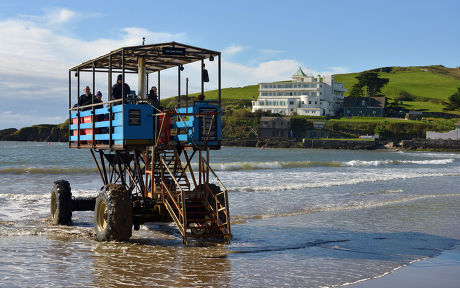 Sea Tractor That Ferries Guests High Editorial Stock Photo - Stock ...