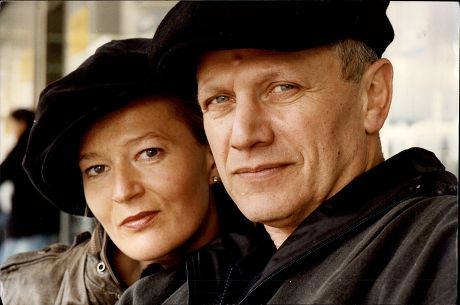 Actor Steven Berkoff Girlfriend Pianist Clara Editorial Stock Photo ...
