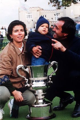 Seve Ballesteros His Wife Son Editorial Stock Photo - Stock Image ...