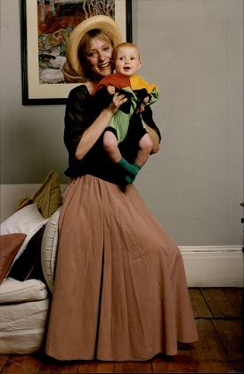 Actress Kate Buffery Her Son Harry Editorial Stock Photo - Stock Image ...