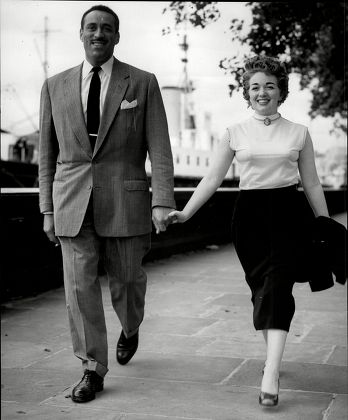 Singer Bandleader Ray Ellington Singer Marion Editorial Stock Photo ...