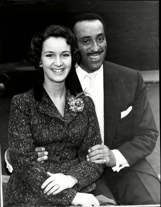 Singer Bandleader Ray Ellington Fiancee Later Editorial Stock Photo ...