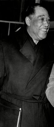 Jazz Pianist Composer Bandleader Duke Ellington Editorial Stock Photo ...