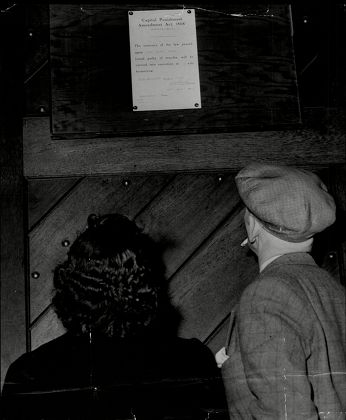 Couple Read Execution Notice John Haigh Editorial Stock Photo - Stock ...