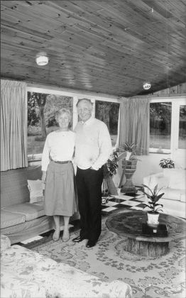 Television Presenter Frank Bough Home His Editorial Stock Photo - Stock ...