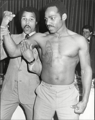 Lightheavyweight Boxing Champion Boxer John Conteh Editorial Stock ...