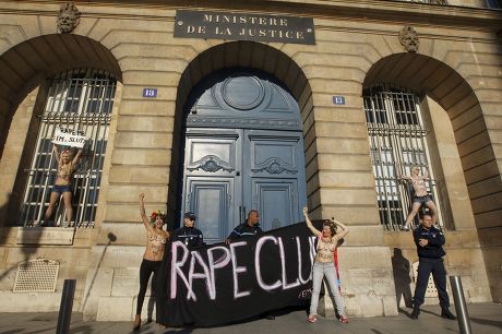 Ukrainian Womens Group Femen Protest Editorial Stock Photo - Stock ...