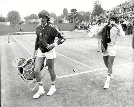 Tennis Player Kevin Curren L Jimmy Editorial Stock Photo - Stock Image ...