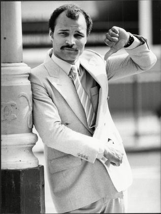 Lightheavyweight Boxing Champion Boxer John Conteh Editorial Stock ...