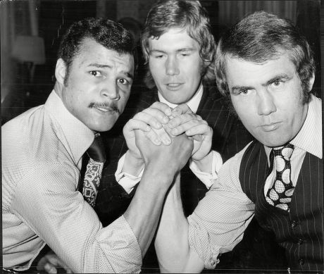 Lightheavyweight Boxing Champion Boxer John Conteh Editorial Stock ...