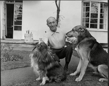 Jockey Scobie Breasley His Dogs Home Editorial Stock Photo - Stock ...