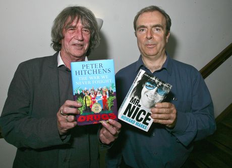 Howard Marks Peter Hitchens Promoting Each Editorial Stock Photo ...