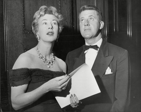 Actor Comedian Bernard Braden Wife Actress Editorial Stock Photo ...