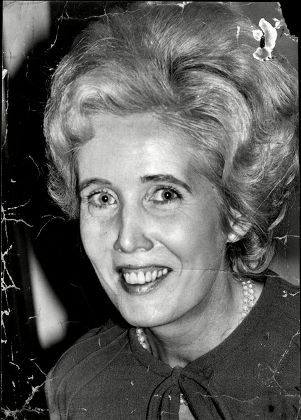 Lady Falkender Marcia Williams Private Political Editorial Stock Photo ...