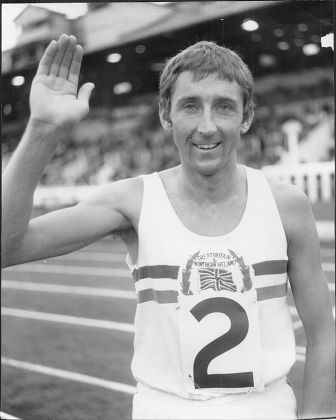Athlete Ron Hill After Winning 1000 Editorial Stock Photo - Stock Image ...