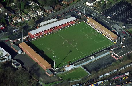 Aerial View Aggborough Stadium Kidderminster Harriers Editorial Stock ...