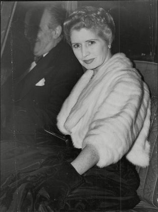 Sir Bernard Docker Industrialist Lady Docker Editorial Stock Photo ...