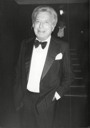 Lord Bernard Delfont Impresario Premier Musical Editorial Stock Photo ...