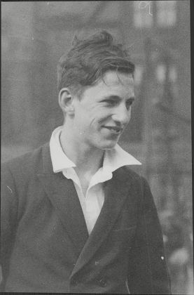 England Cricketer Sir Len Hutton Schoolboy Editorial Stock Photo ...