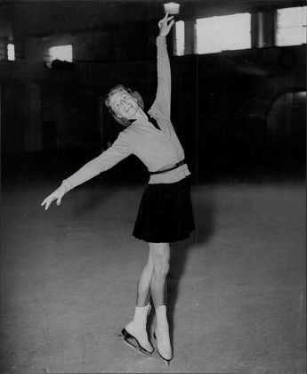 Figure Skater Ice Skater Cecilia Colledge Editorial Stock Photo - Stock ...