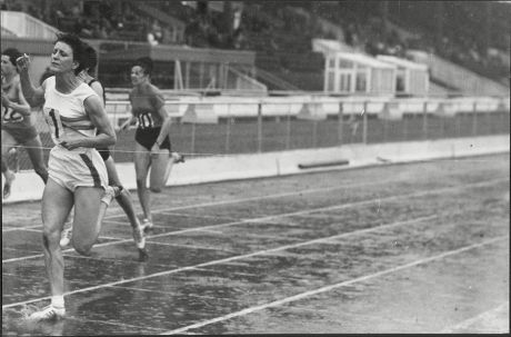 Athlete Runner Dorothy Hyman Wins White Editorial Stock Photo - Stock ...