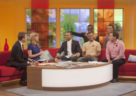 'Daybreak' TV Programme, London, Britain. - 29 Oct 2012 Stock Pictures ...