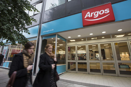 People Walking Past Argos Store London Editorial Stock Photo - Stock ...