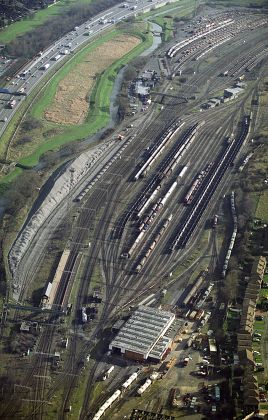 Aerial View Bescot Freight Terminal Bescot Editorial Stock Photo ...