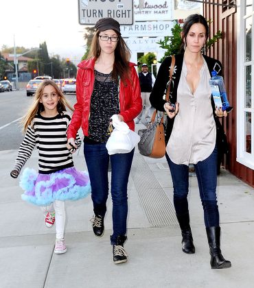 Coco Riley Arquette Courteney Cox Editorial Stock Photo - Stock Image ...