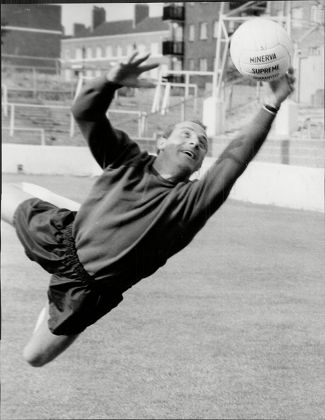 Footballer Goalkeeper Ron Springett Qpr Fc Editorial Stock Photo ...