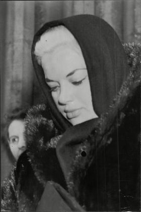 Actress Diana Dors Funeral Her Husband Editorial Stock Photo - Stock ...