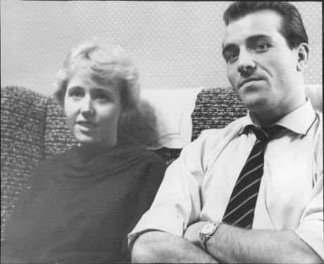 Footballer Goalkeeper Ron Springett Wife Barbara Editorial Stock Photo ...